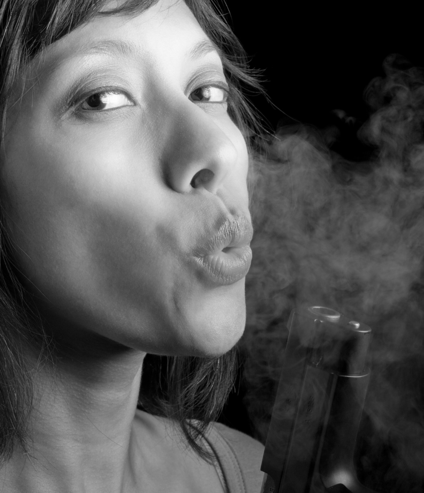 Why Do Characters Blow Away Gun Smoke from the Barrel After They Shoot ...